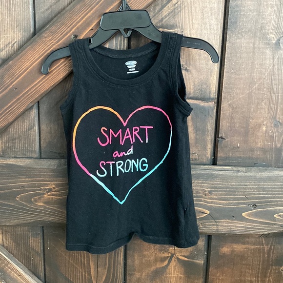 Old Navy | Shirts & Tops | Old Navy 5t5a Girls Black Tank Top | Poshmark